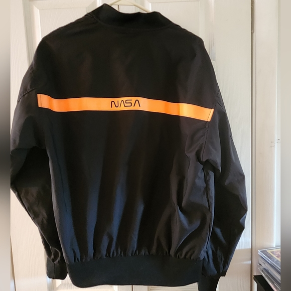 Nasa | Jackets & Coats | Nasa Flight Jacket Mission Badges Official ...